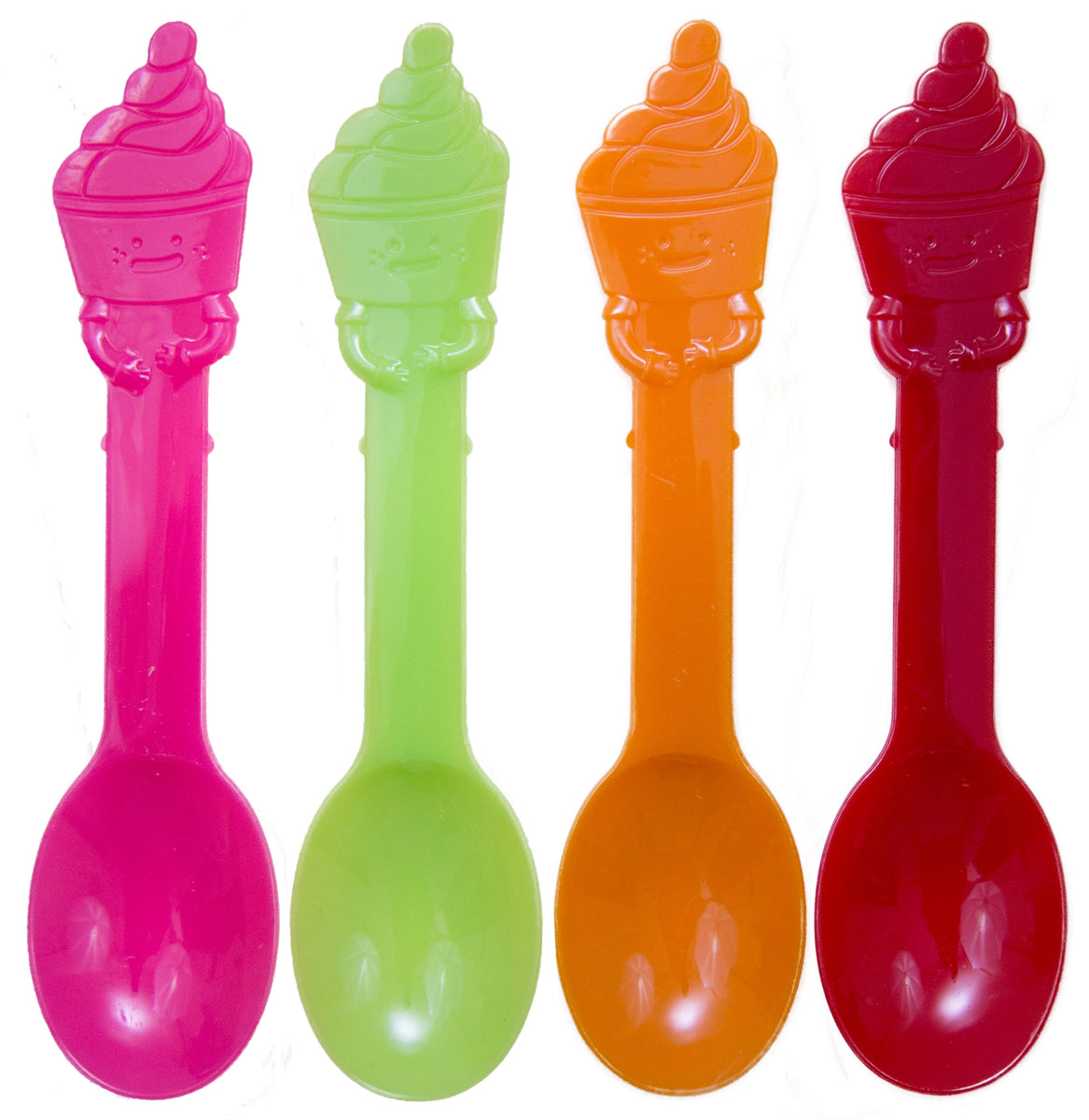 Colored Swirl Spoons 1,000/Case – MyYogurtSupplies.Com