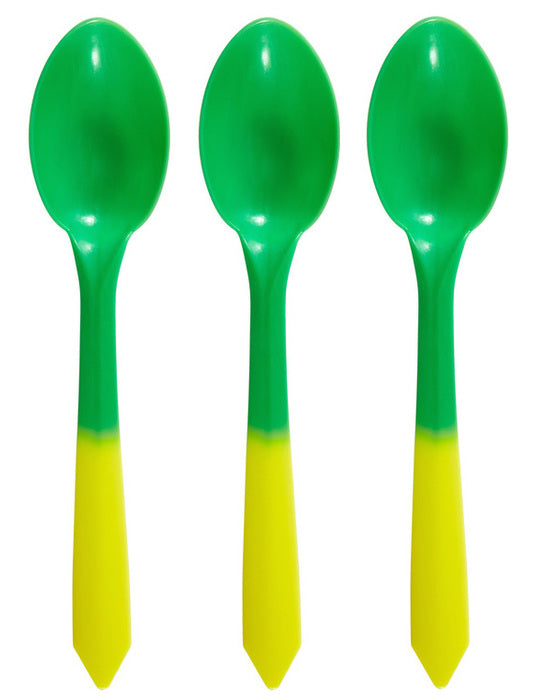 Color Changing Spoons (Yellow to Green) – MyYogurtSupplies.Com
